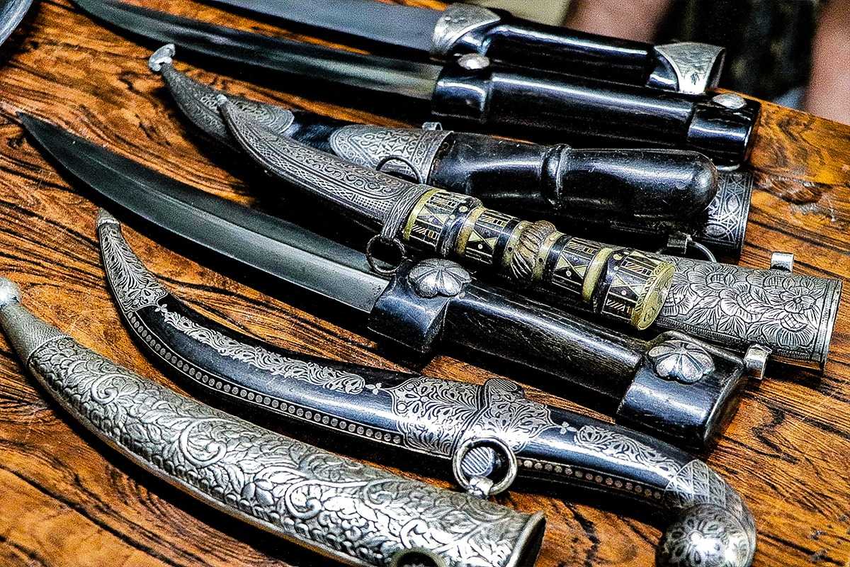 Real Antique Damascus Steel