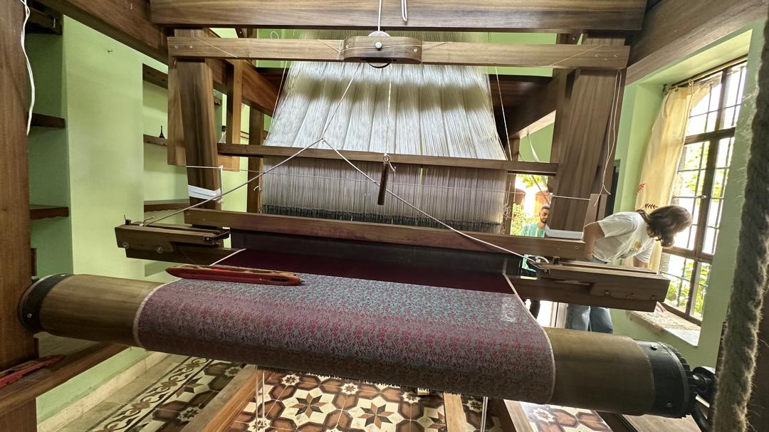 How One Hidden Workshop Is Keeping Syrian Brocade Alive
